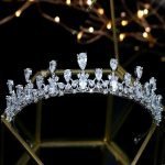 Regal Bridal Crown | Zirconia Bridal Crown | Brides Tiara